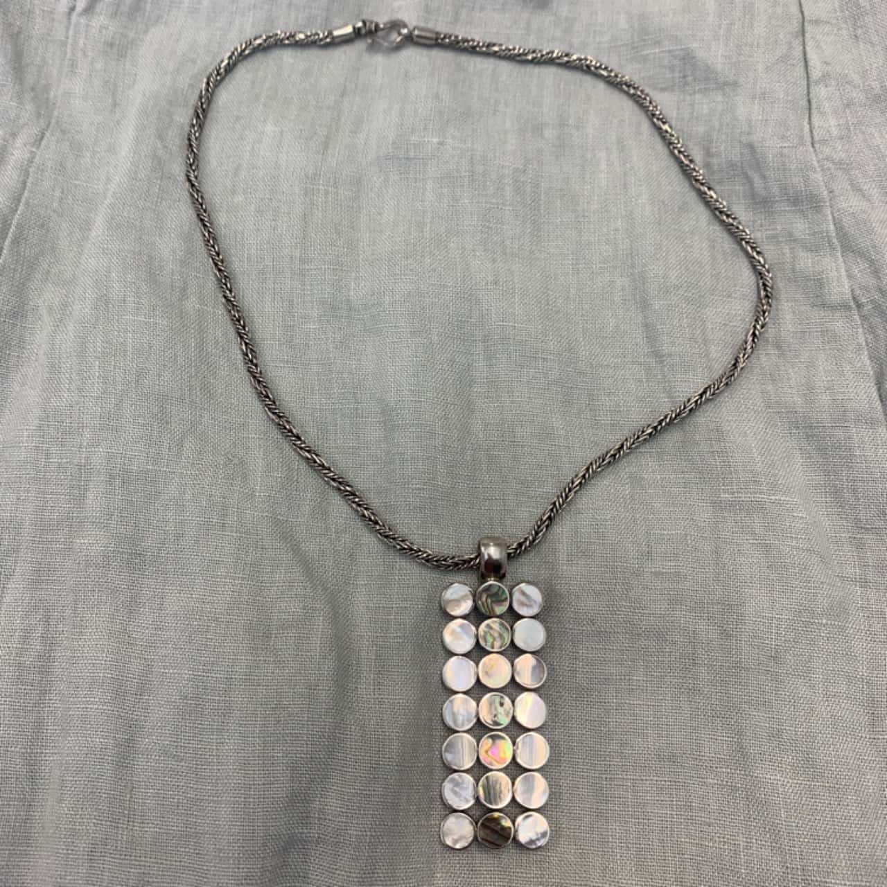 Pearl’eco 925 South sea Pearl Necklace (s)