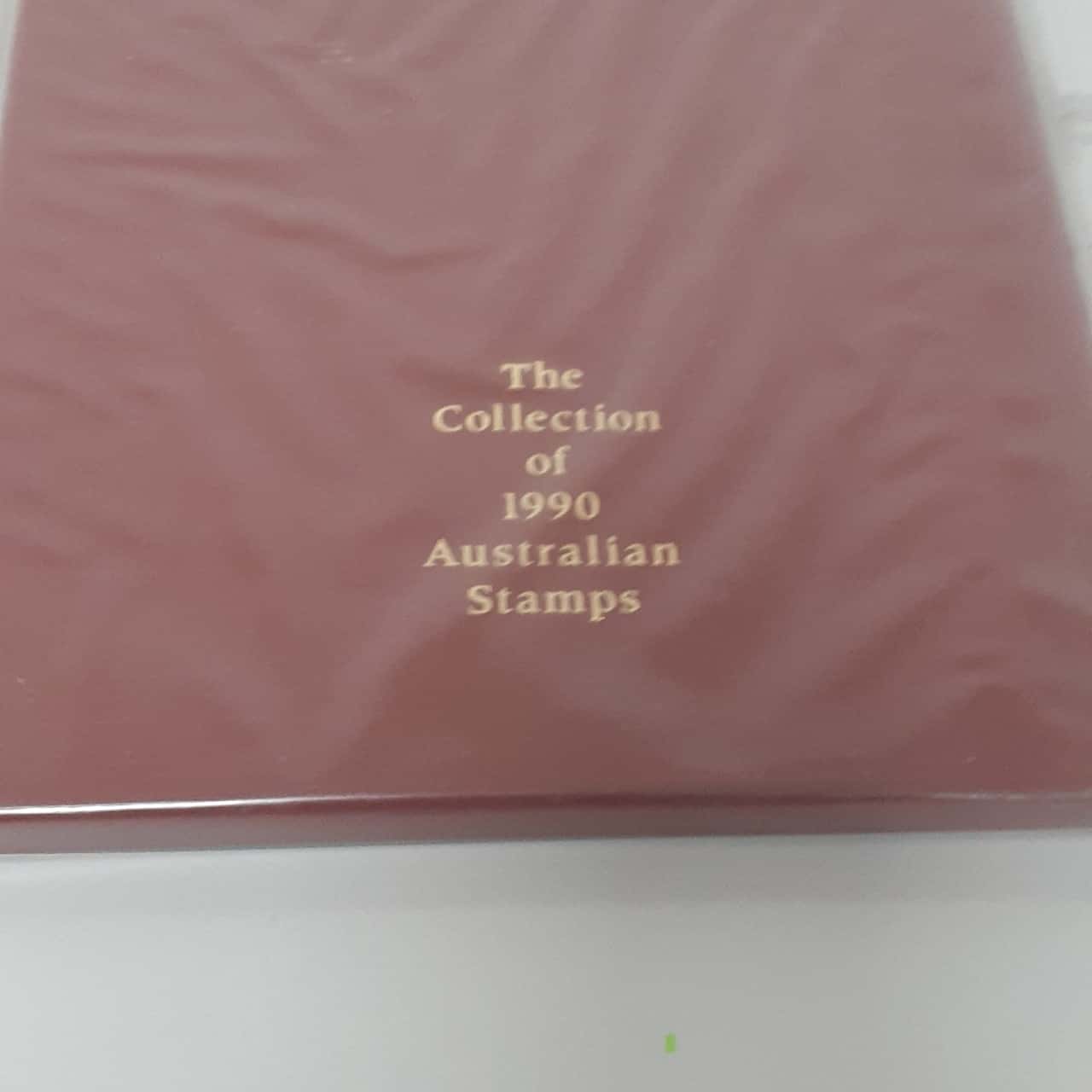 Vintage The Collection Of 1990 Australian Stamps.