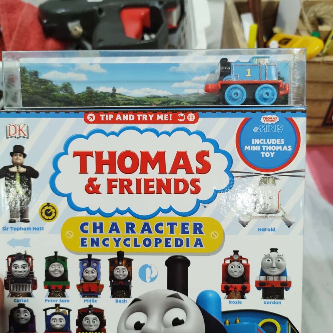 Thomas The Tank Engine Character Encyclopedia Includes Mini Thomas Toy ...