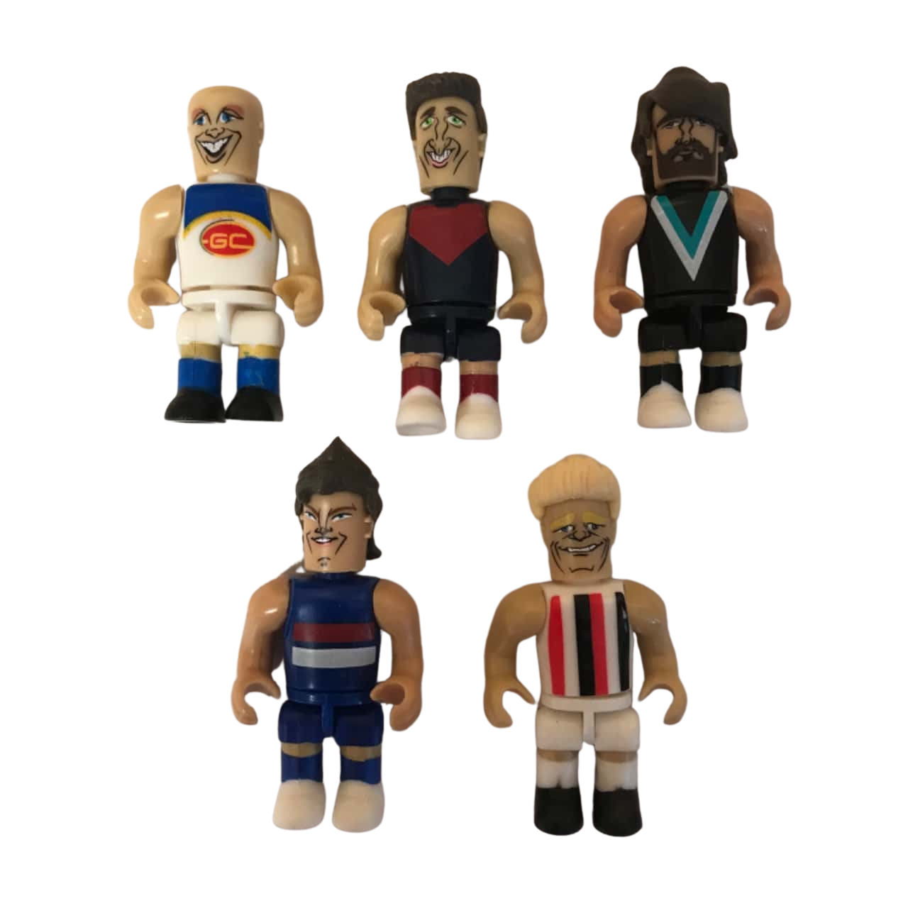 Lot of 5 AFL Micro Figures