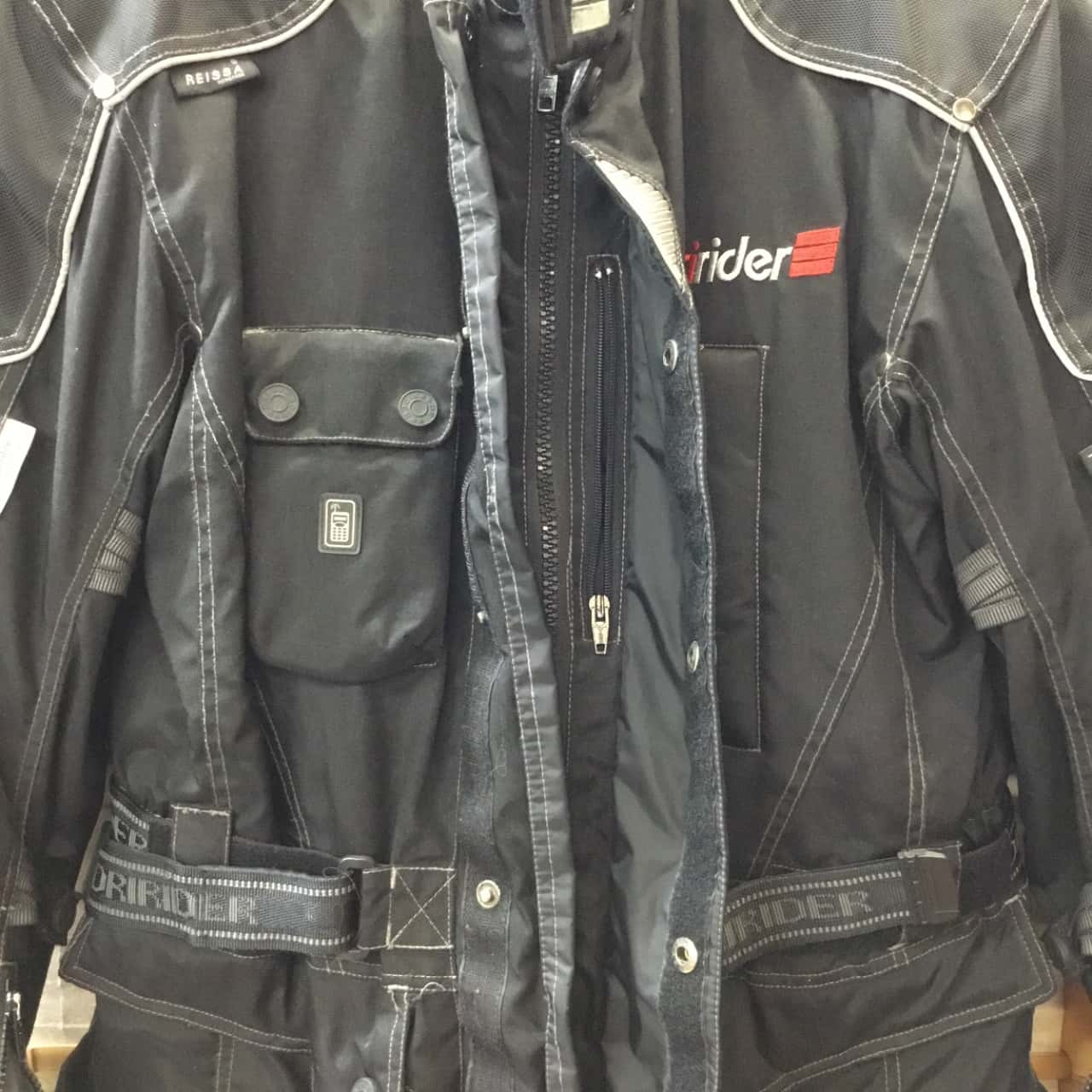 Dri Rider Mens Jacket and 2x Pants Size 52/42L Black