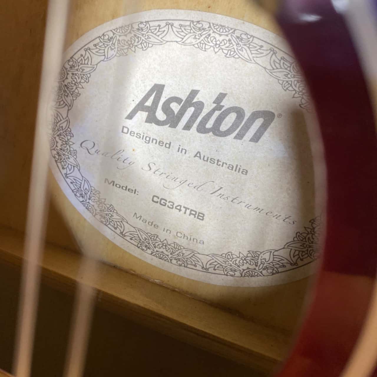 Ashton CG34TRB 3/4 Classical Guitar *PICK UP ONLY*