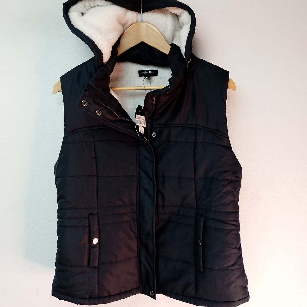 Caroline Morgan Womens Size 16 Puffer Jacket Navy Blue (s)