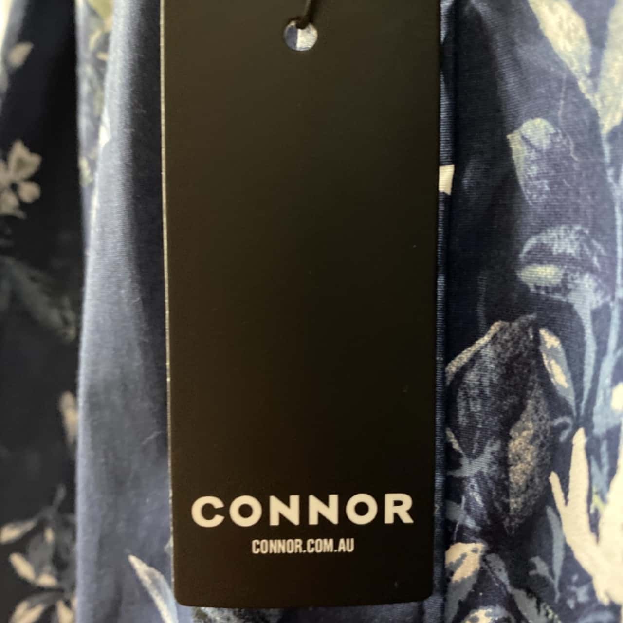 Connor Mens Shirt Size L Long Sleeve Blue (s)