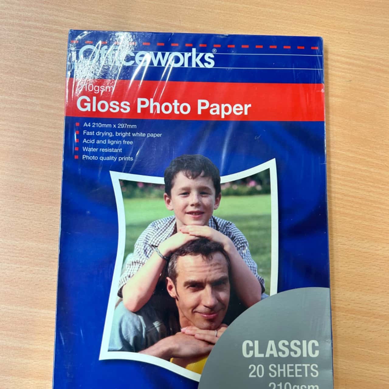 Officeworks 20 sheets A4 Gloss photo paper (s)