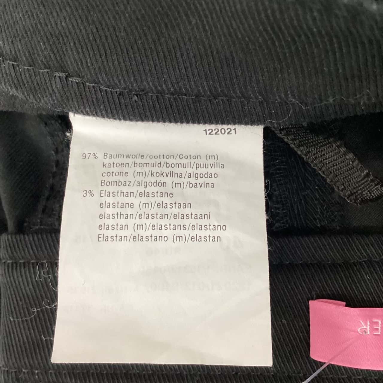 Basler Womens Size 40 Black jodhpur detail jeans EUC - as new(s)