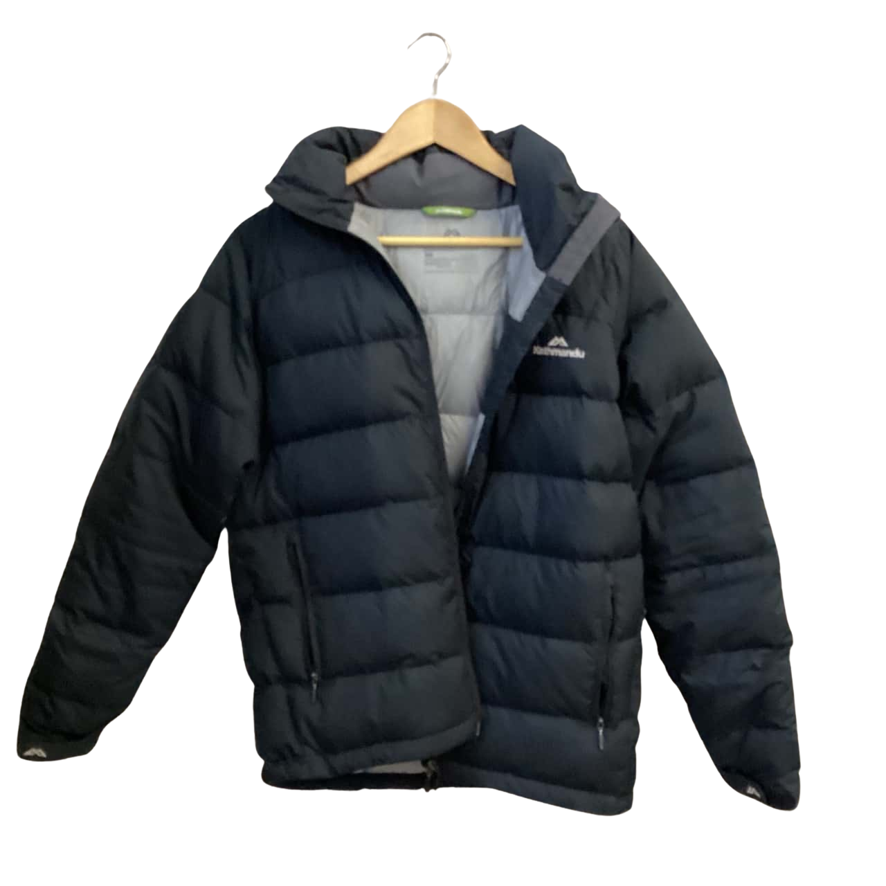 Kathmandu Unisex Size XS Puffer Jacket Black / Grey (s)