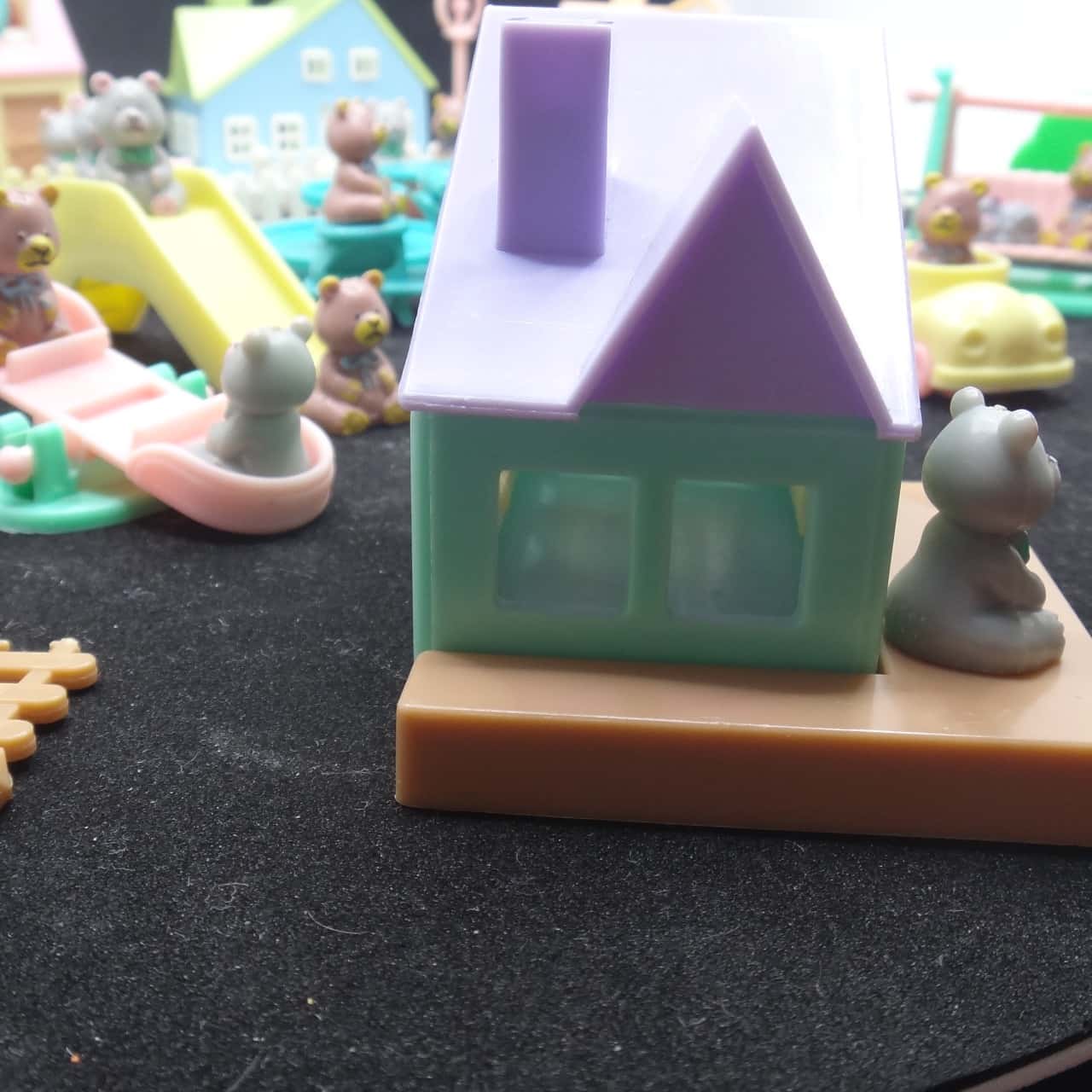 Rare Teddy's Wonderland Miniature Toy Set - Circa 1990's(s)