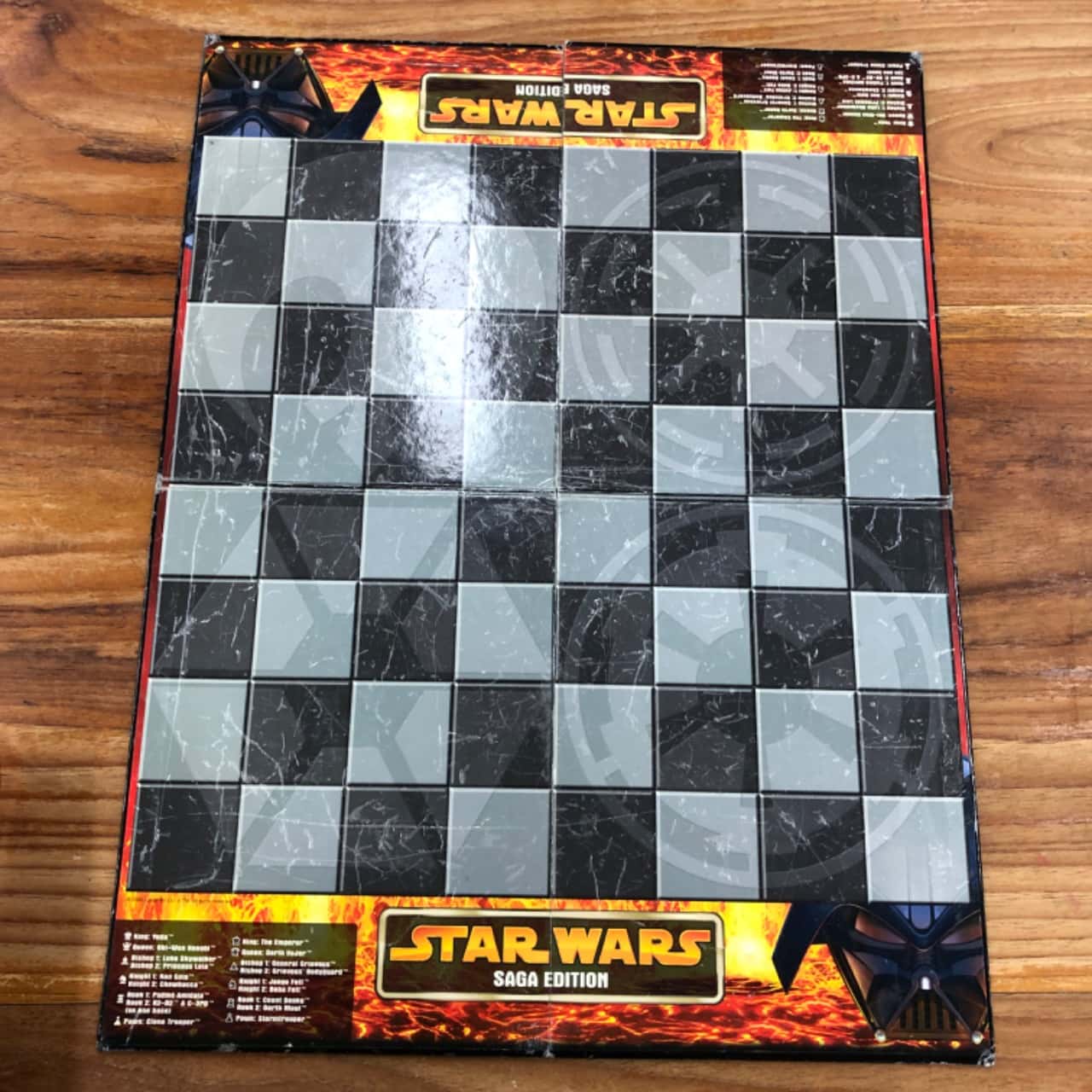 Star Wars Saga Edition Chess Set by Crown & Andrews (2005) - Tin Edition