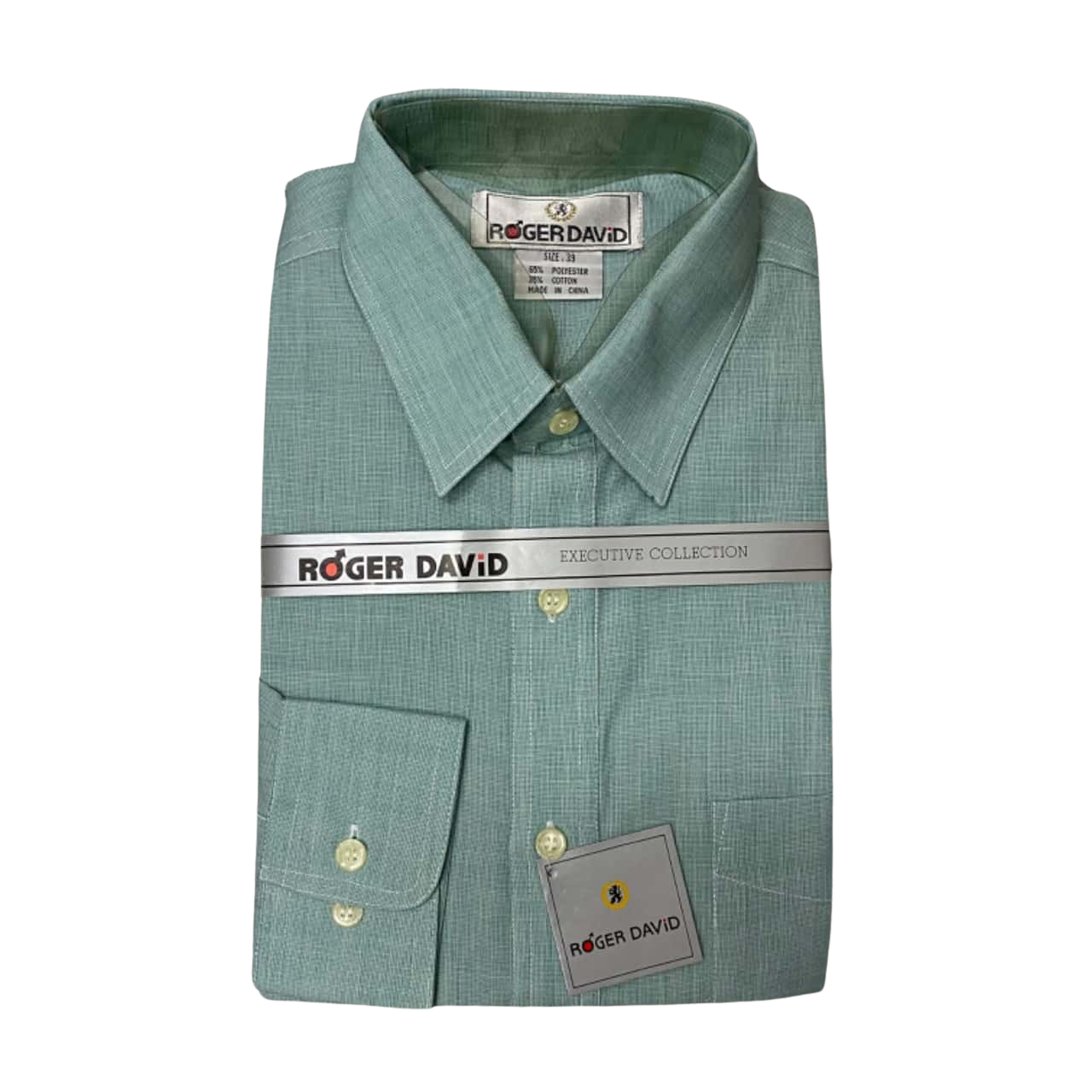 Brand New Roger David Mens Size 39 Business Shirt
