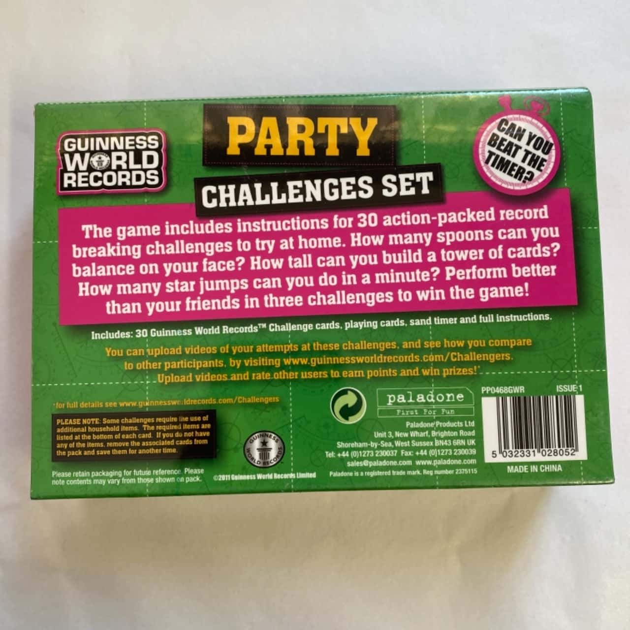 GUINNESS WORLD RECORDS PARTY CHALLENGES SET