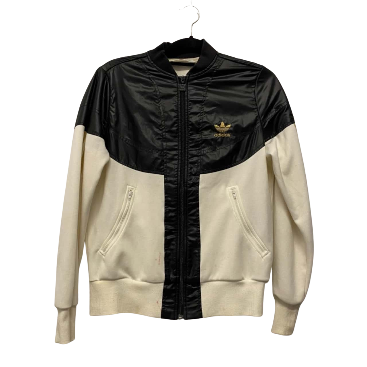 Adidas Unisex Size 14 Jumpers Beige / Black (s)