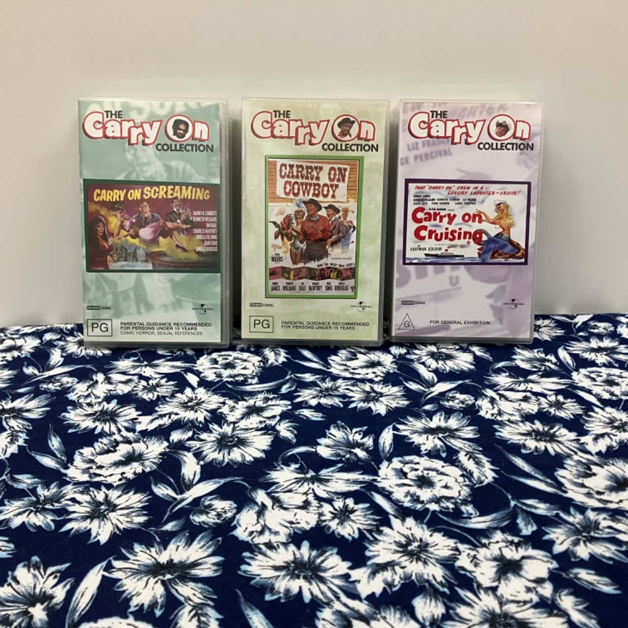 x3 The Carry On Collection VHS(s)