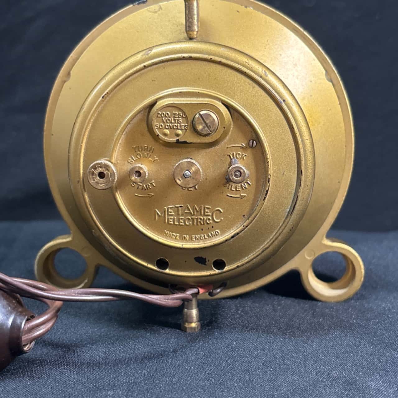 Vintage 1960s metamec electric clock model 724 (Only for decorative ...