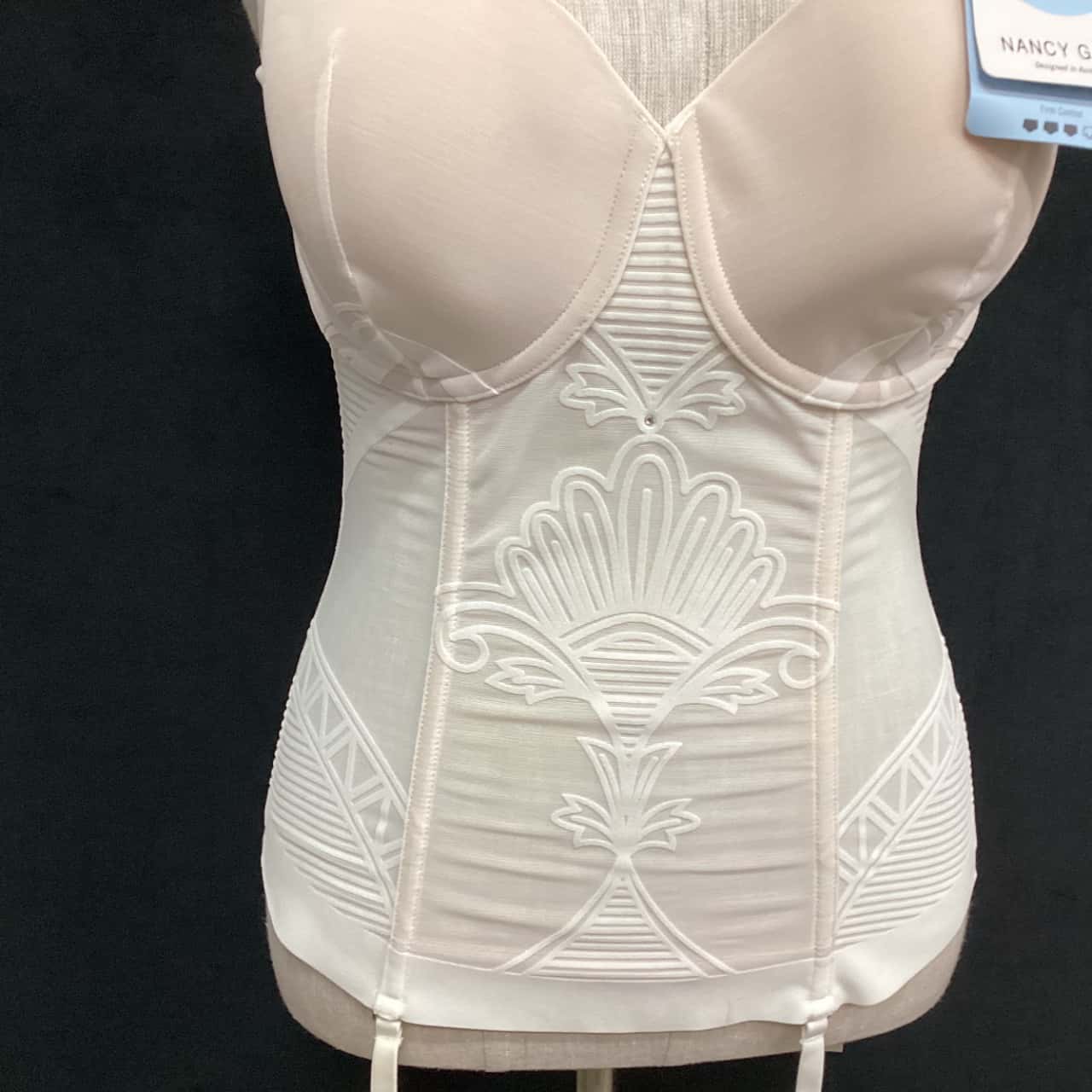 Nancy Ganz Corset Womens Size 12D Cream