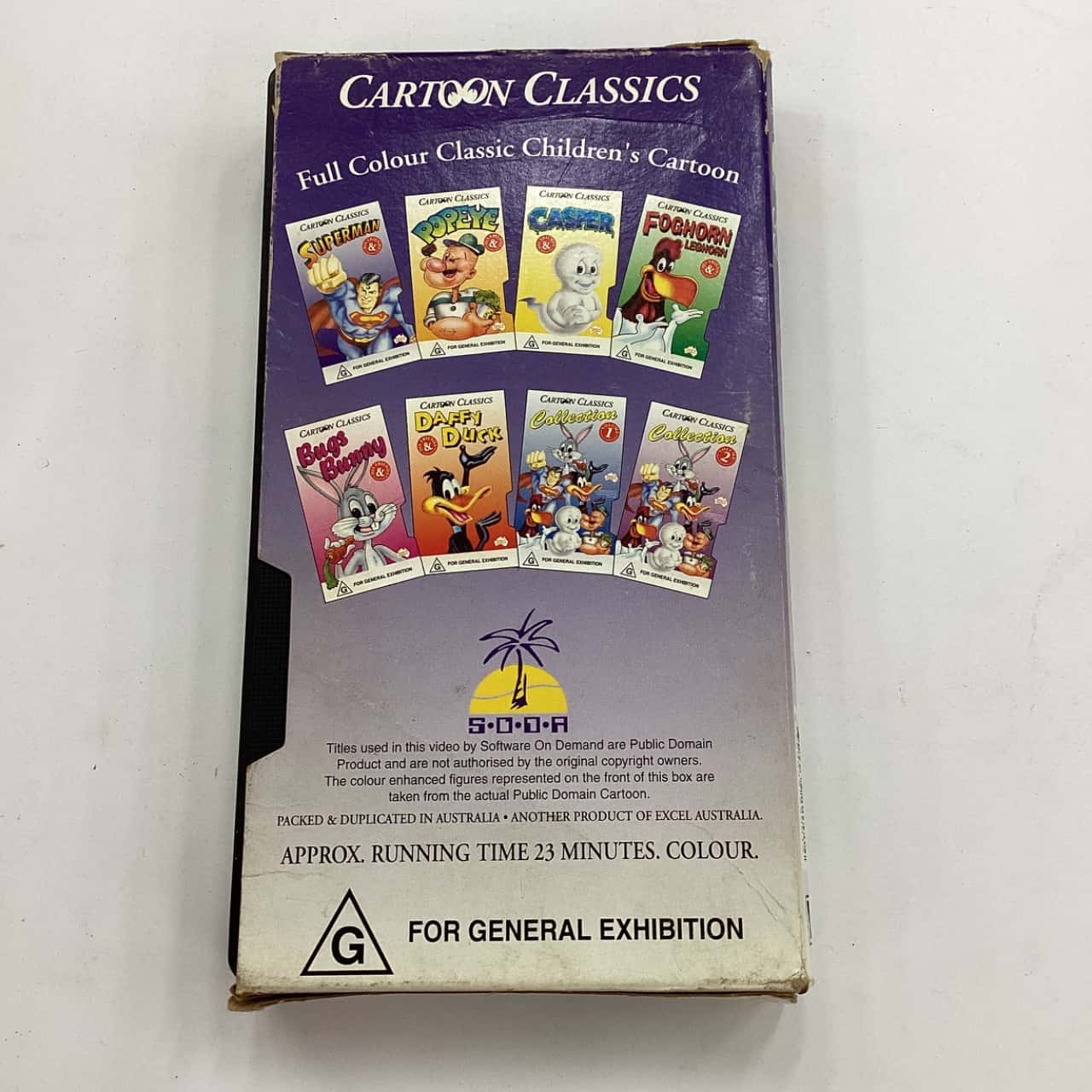 Cartoon Classics - Superman & His Friends VHS