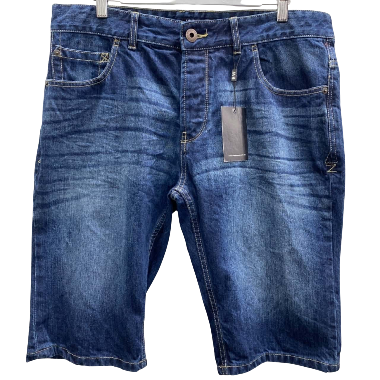 Mens Size 36 Navy Blue Denim Shorts(s)