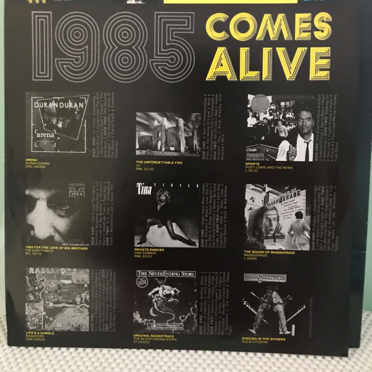12” Vinyl Compilation 1985 Comes Alive Pop/ Disco(s)
