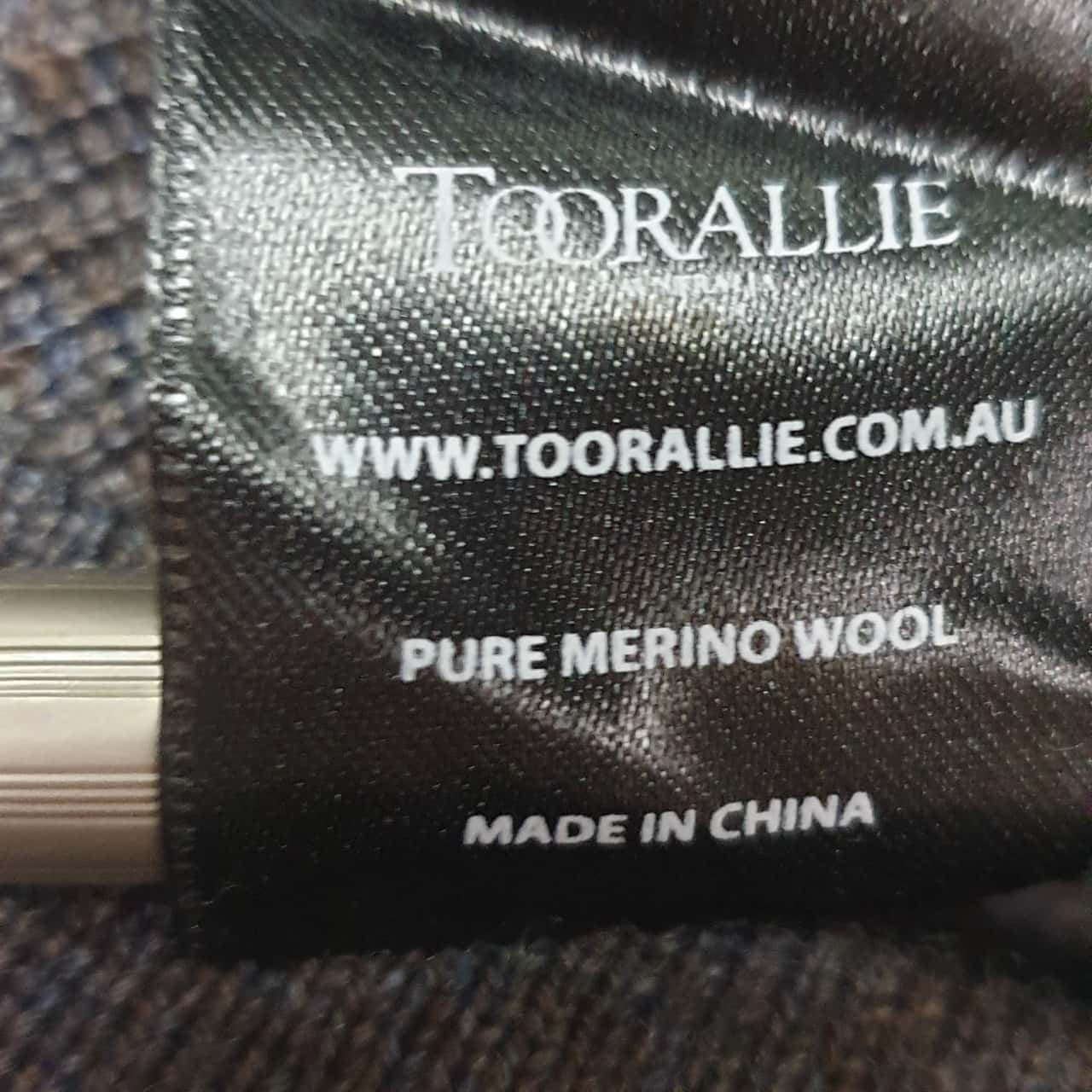 New With Tags TOORALLIE 100% Pure Australian Merino Wool Cardigan