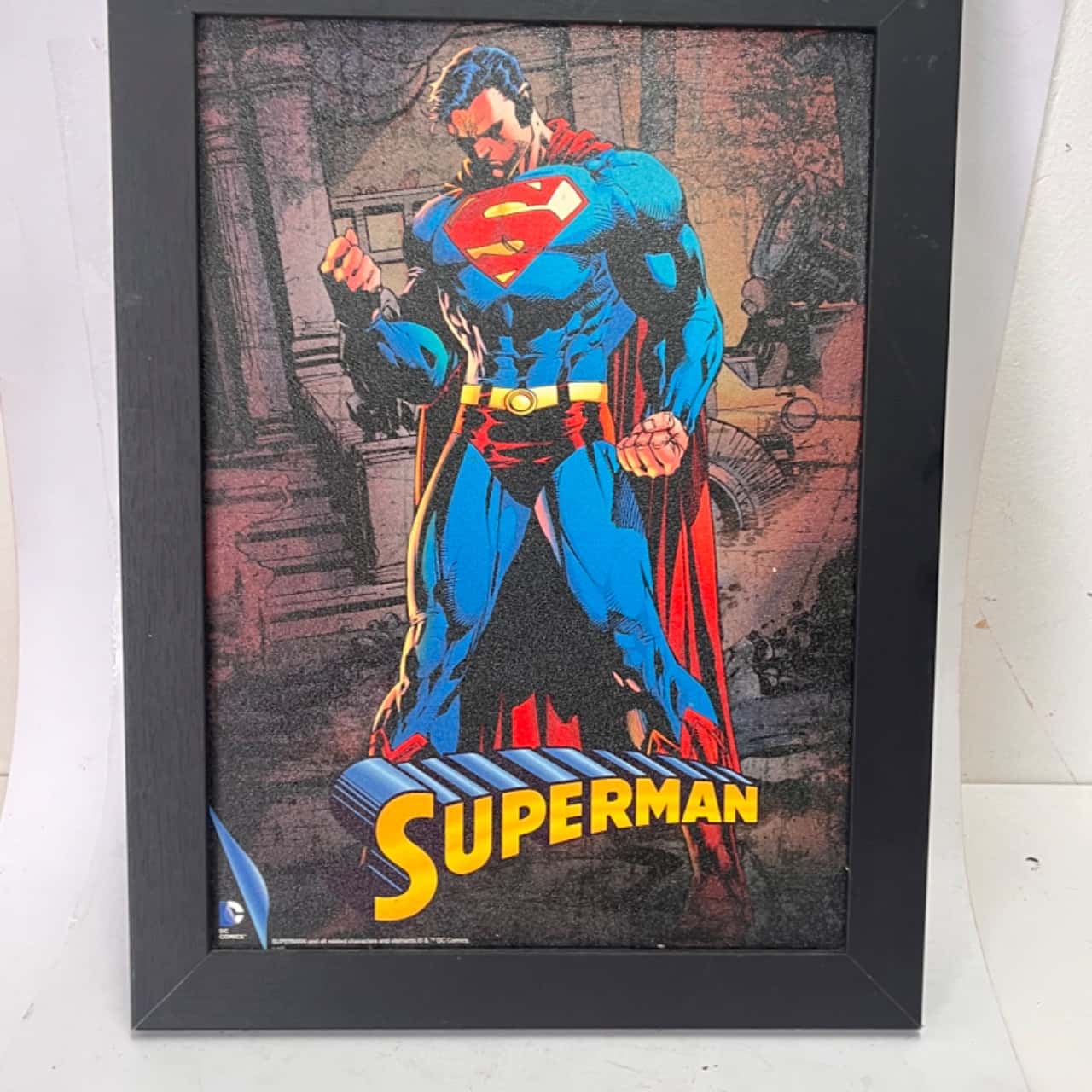 DC COMICS PICTURE FRAMED (SUPERMAN)
