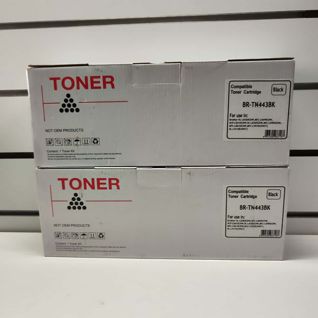 2x Toner Cartridges Black (s)