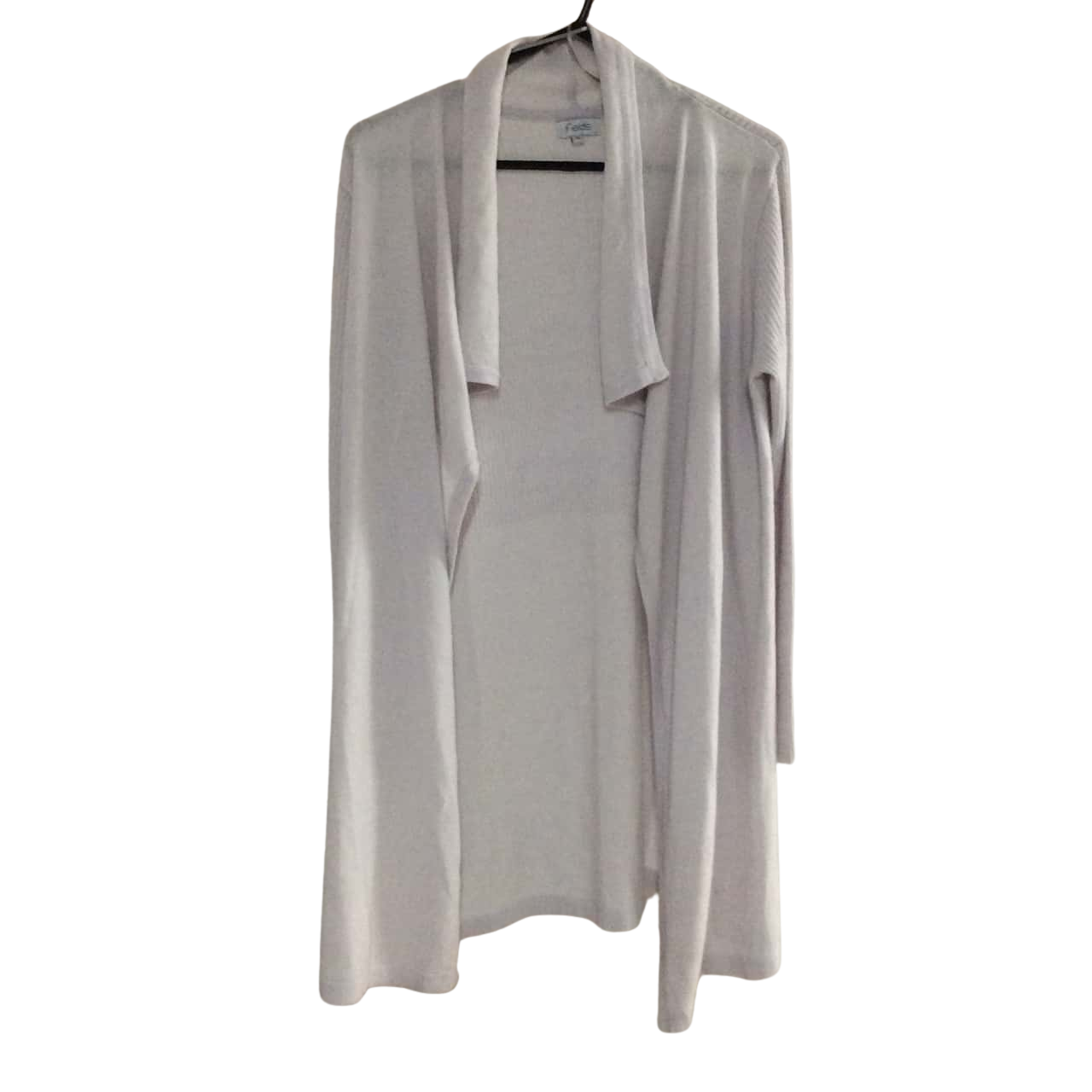 Fields Womens Size M Cardigan Grey (s)