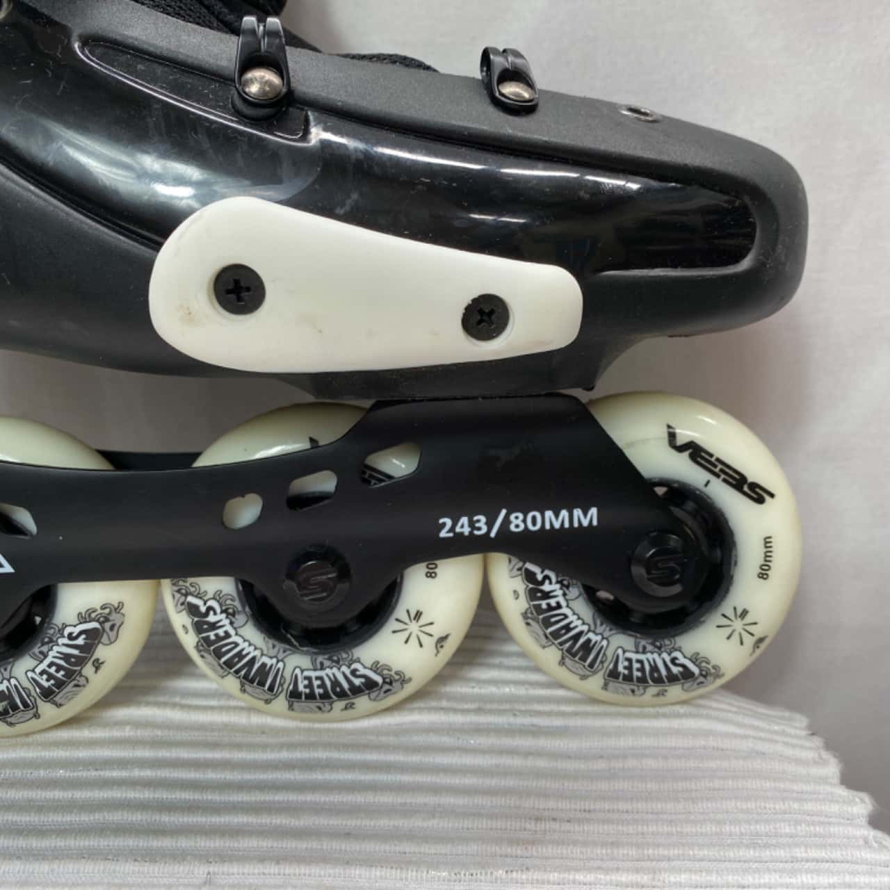 Men’s Seba FR FRX 310 Inline Size 10 Black / White Roller Blades(s)