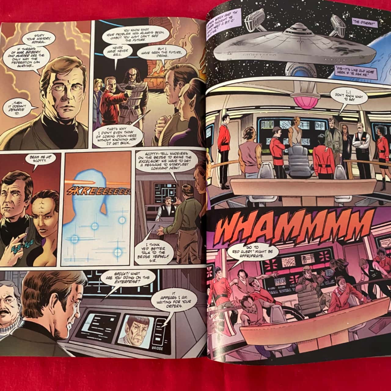 Star Trek The Ashes of Eden Paperback Graphic Novel D.C. Comics(s)