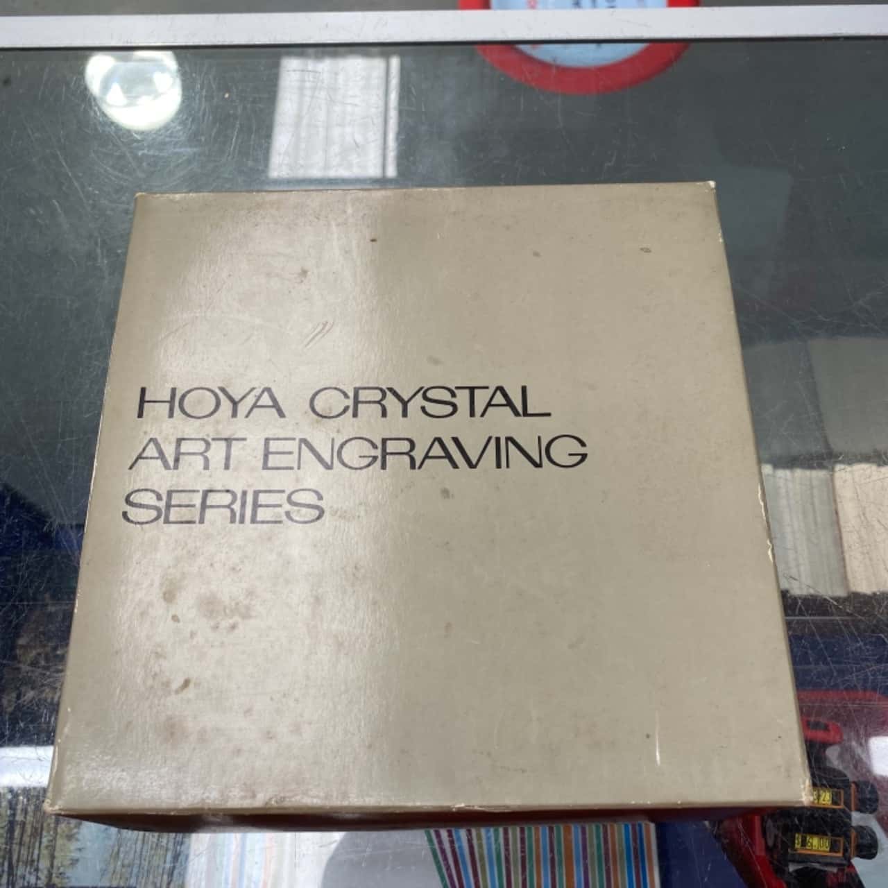 Hoya Crystal Art Engraving Plate UAN