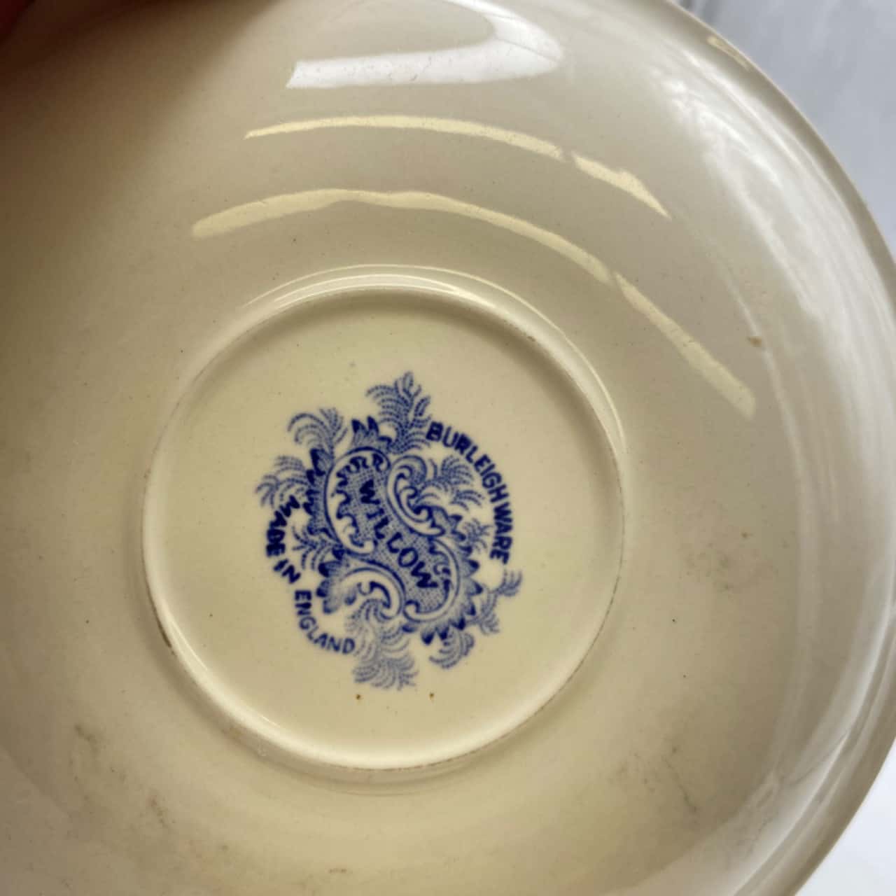 Vintage Burleigh Ware Willow Set 6 Trios (6 Side Plates, 6 Cups and ...