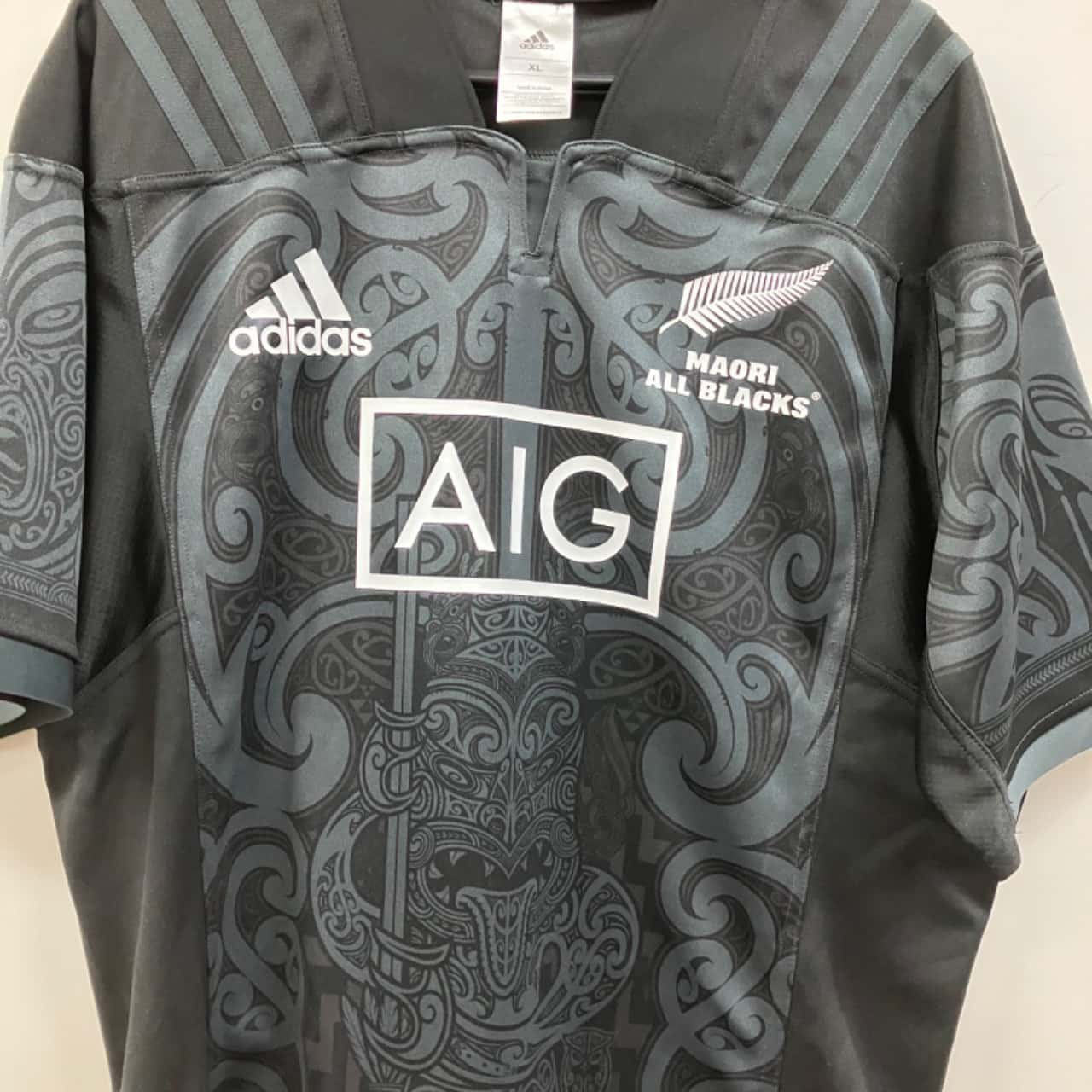 Adidas Mens Māori All Blacks Bishop Size XL
