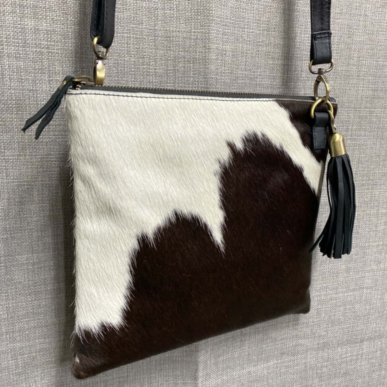 Womens Leather Handbag Cow print (s)