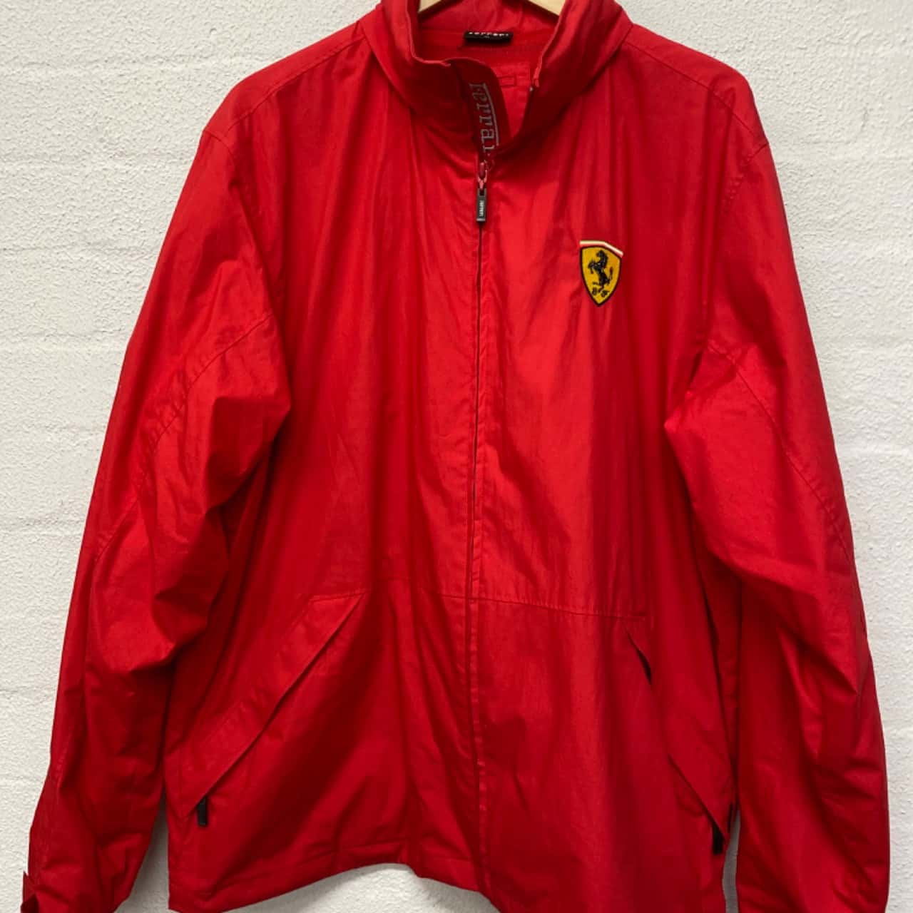 Mens FERRARI Jacket Red Size XL