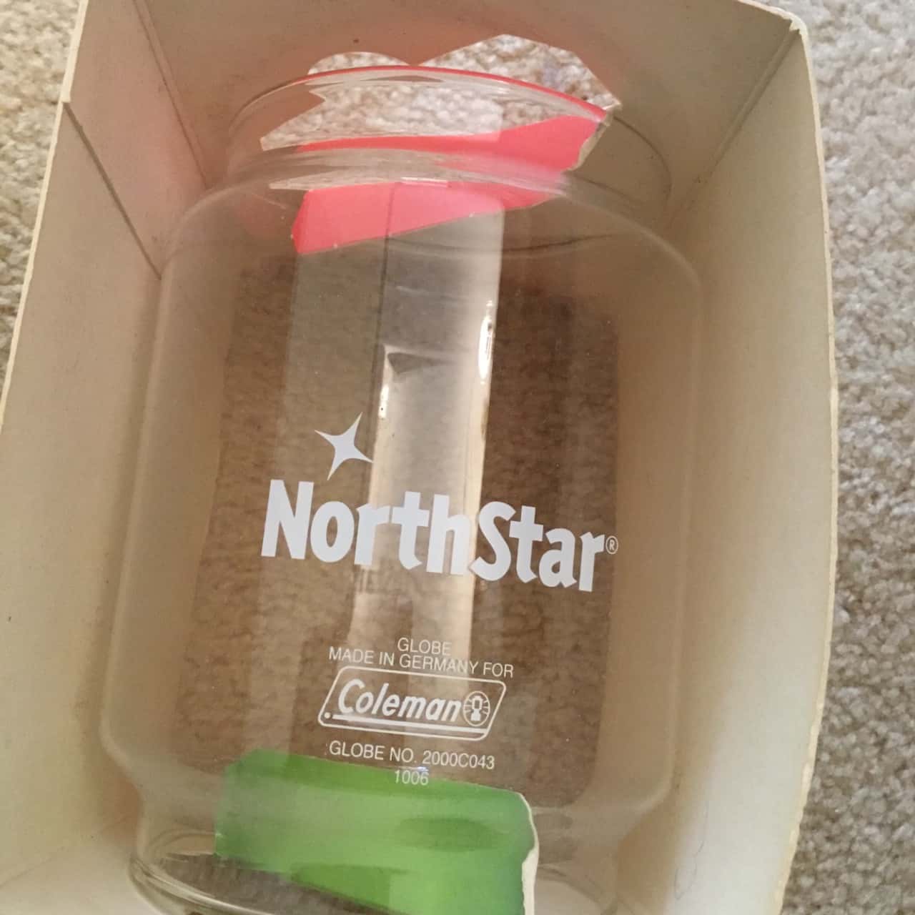 Coleman Northstar Replacement Globe for Lantern Models 2000 & 2500(s)