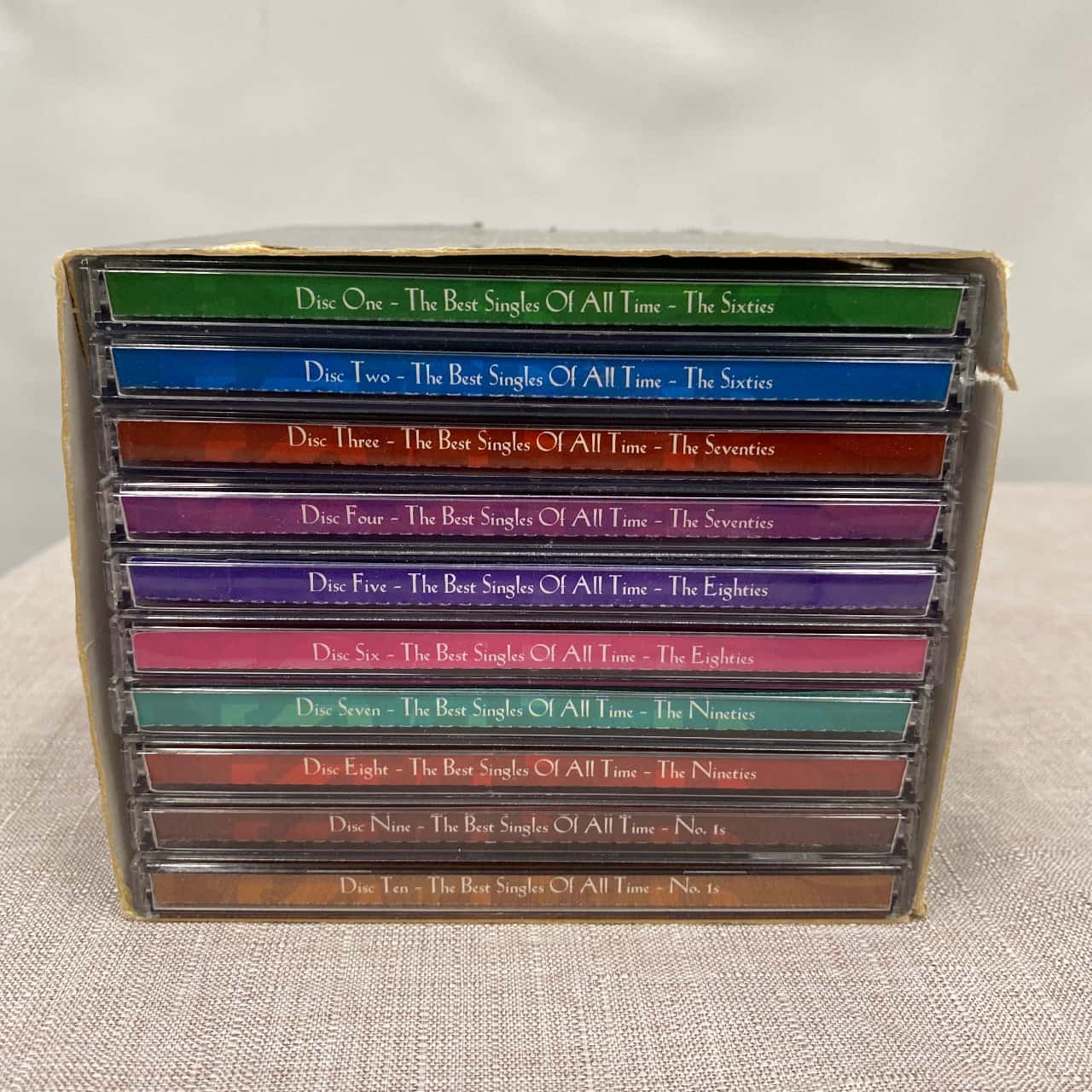 The Best singles of all time 10 CD pack(s)