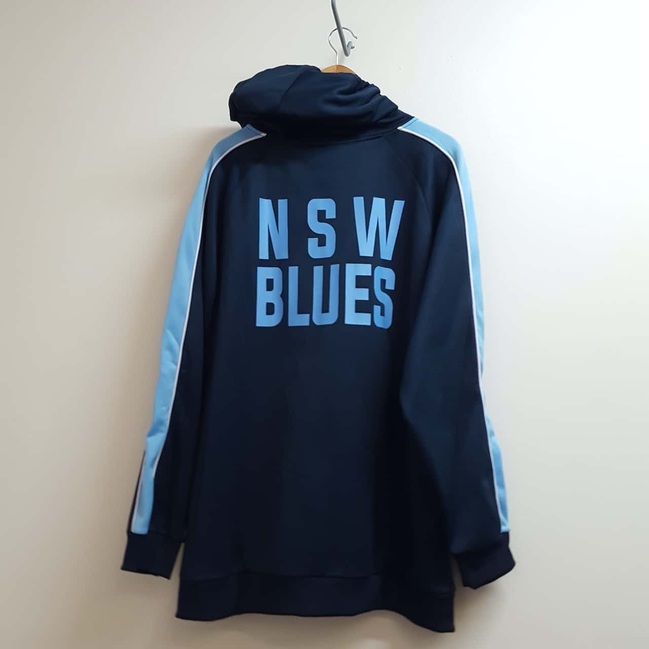 NRL NSW Blues State of Origin Zip up hooded Jacket Men's size 3XL(s)