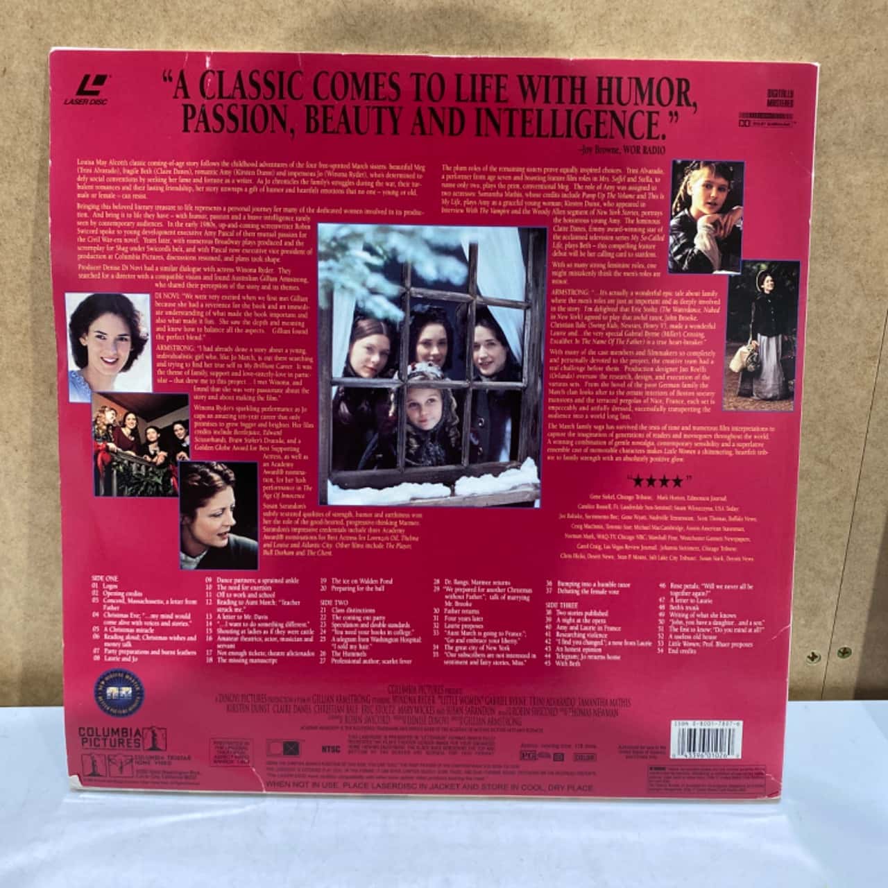 Winona Rider -Little Women-Vinyl Double disks