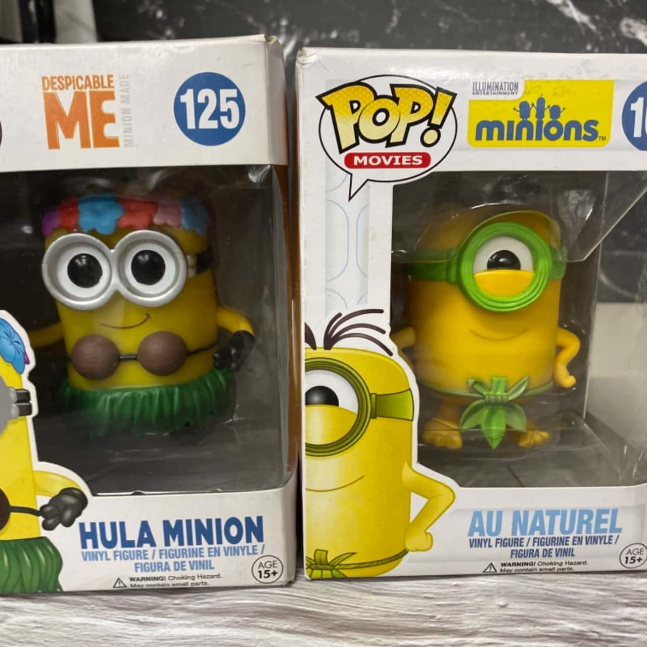 Funko pop minions x2