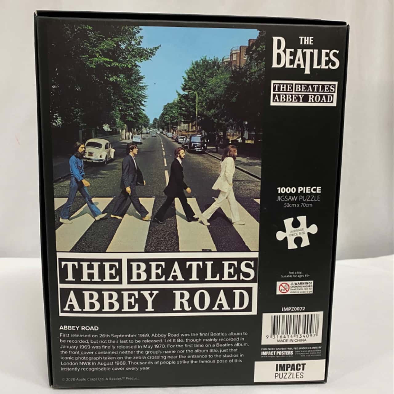 The Beatles Abby Road Jigsaw Puzzle - Checked/Complete (s)