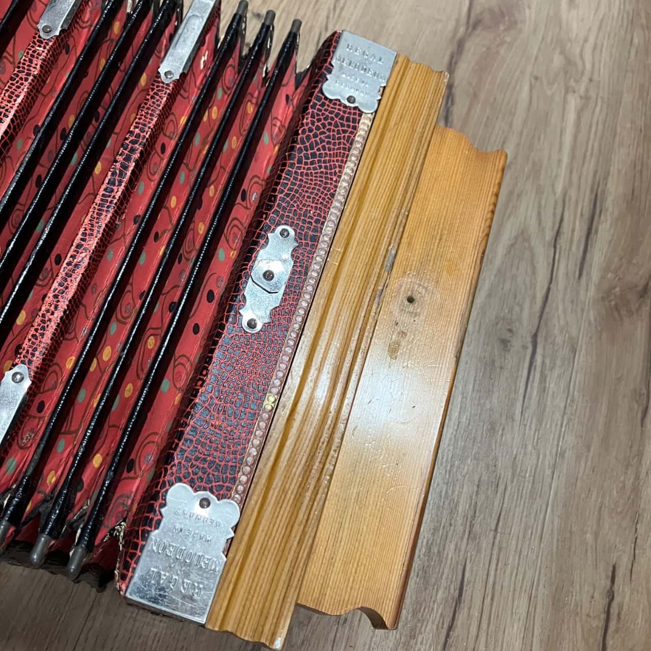 Regal Melodeon Made In Germany Accordion Vintage