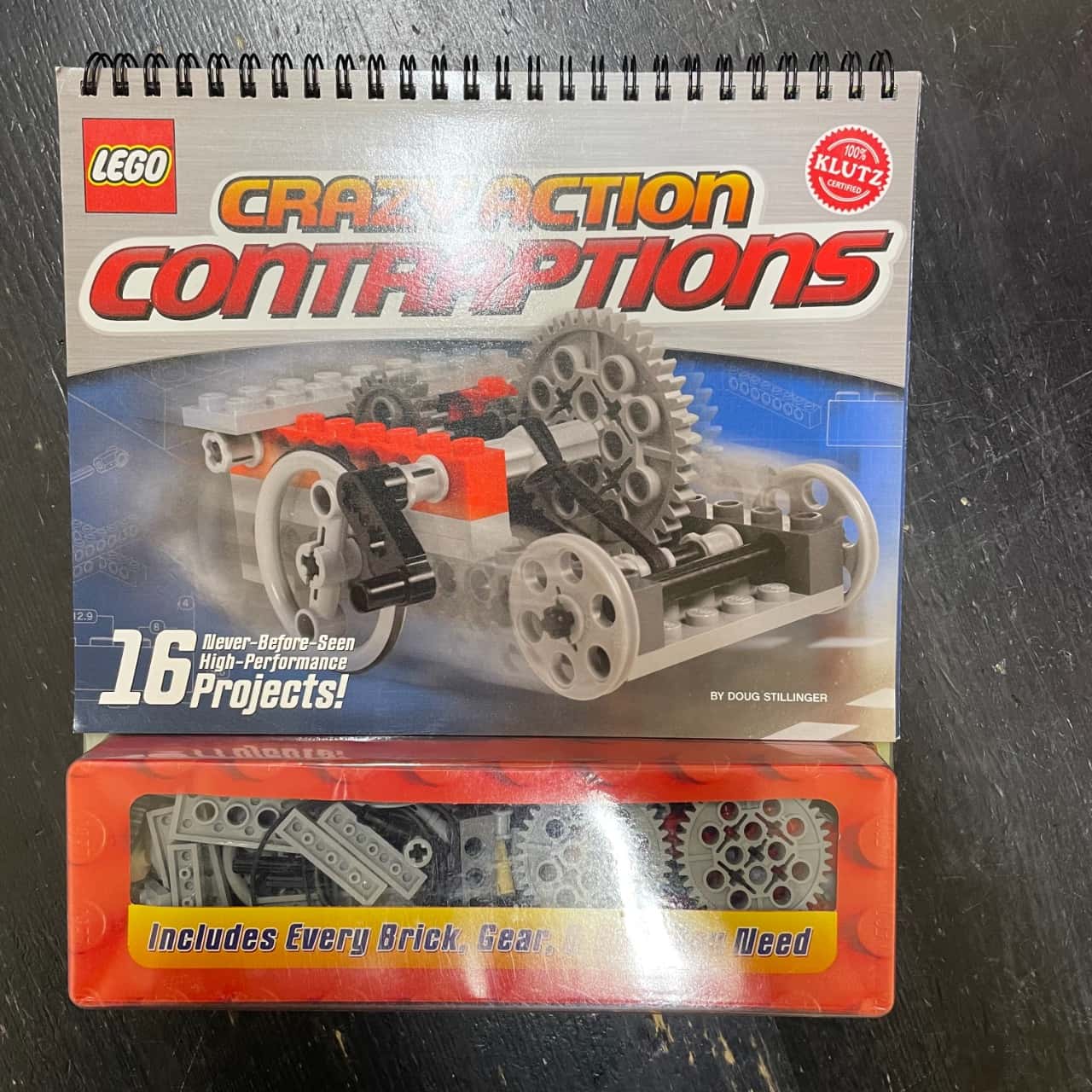 Lego:/ klutz: Crazy action contractions. Building set(s)