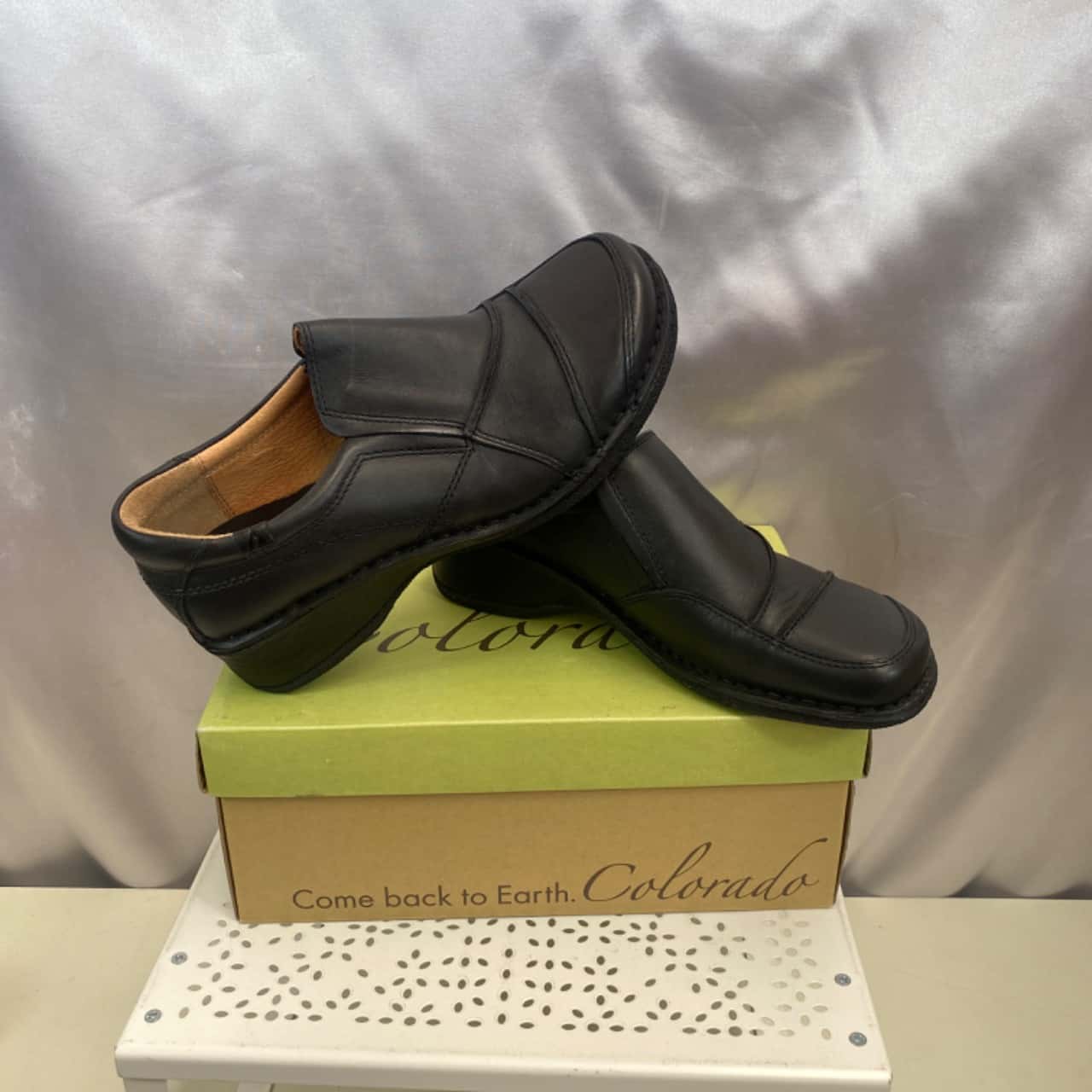 Colorado Black Shoes Size 7.5(s)