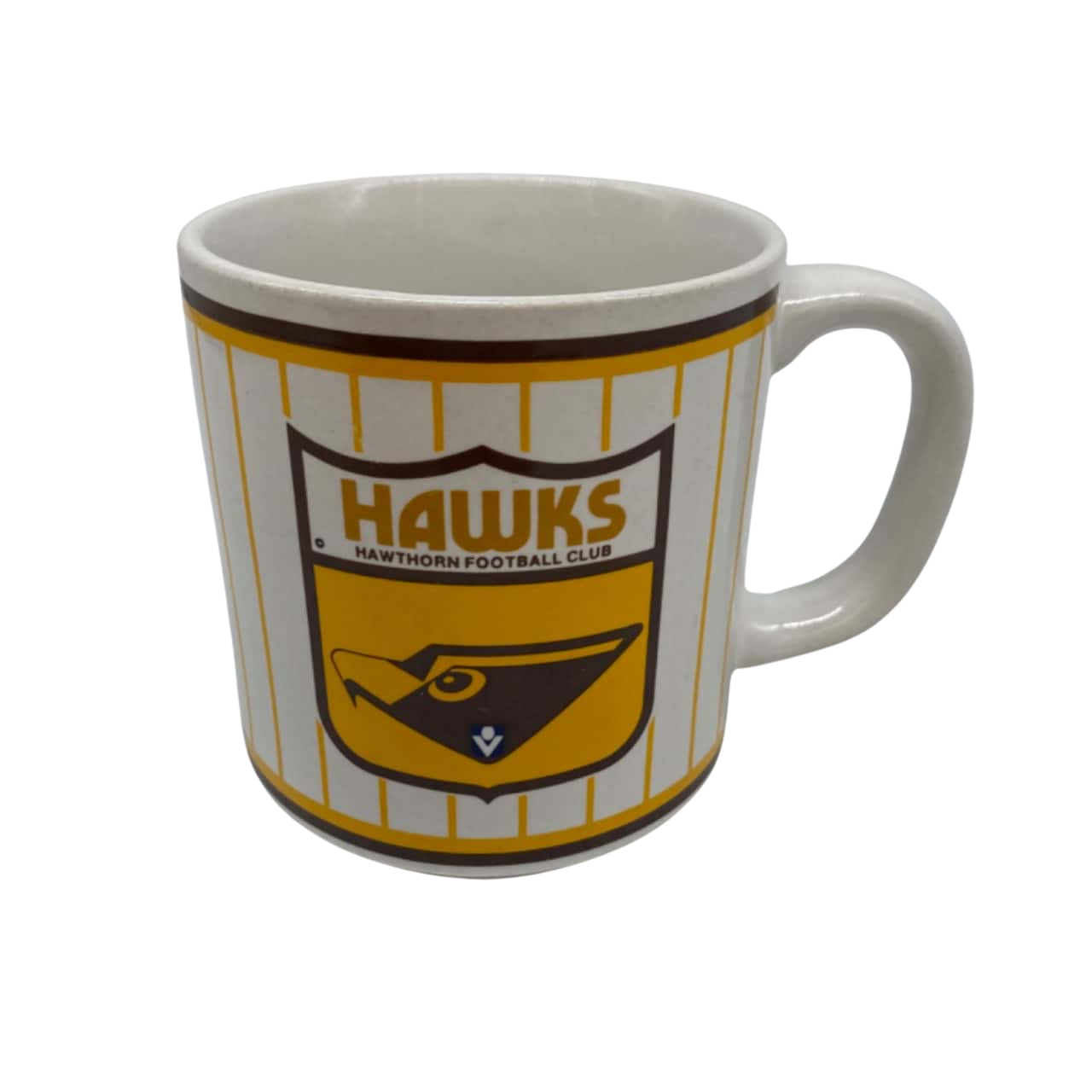 AFL Hawthorn Hawks Coffee Mug westminster Stoneware