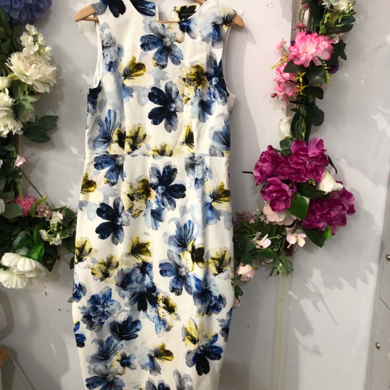 NWT David Lawrence Size 12 Floral Dress (s) - New With Tags | Salvos Stores