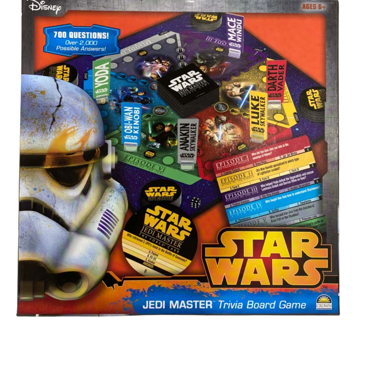 Disney Jedi Master Trivia Board Game