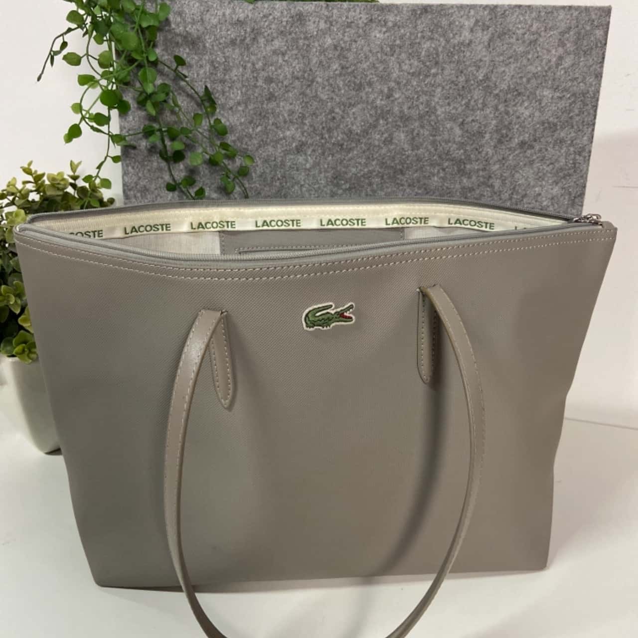 Womens Grey Handbag