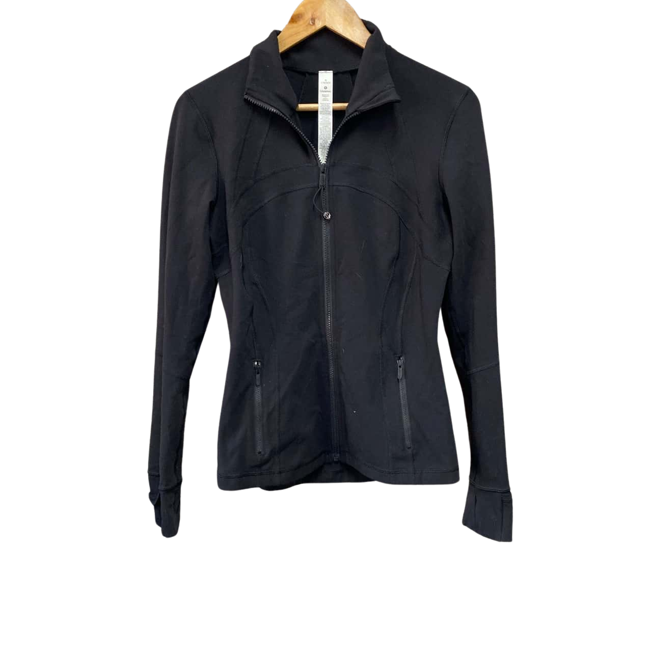Lululemon Womens Size 8 Track Jacket Black (s)
