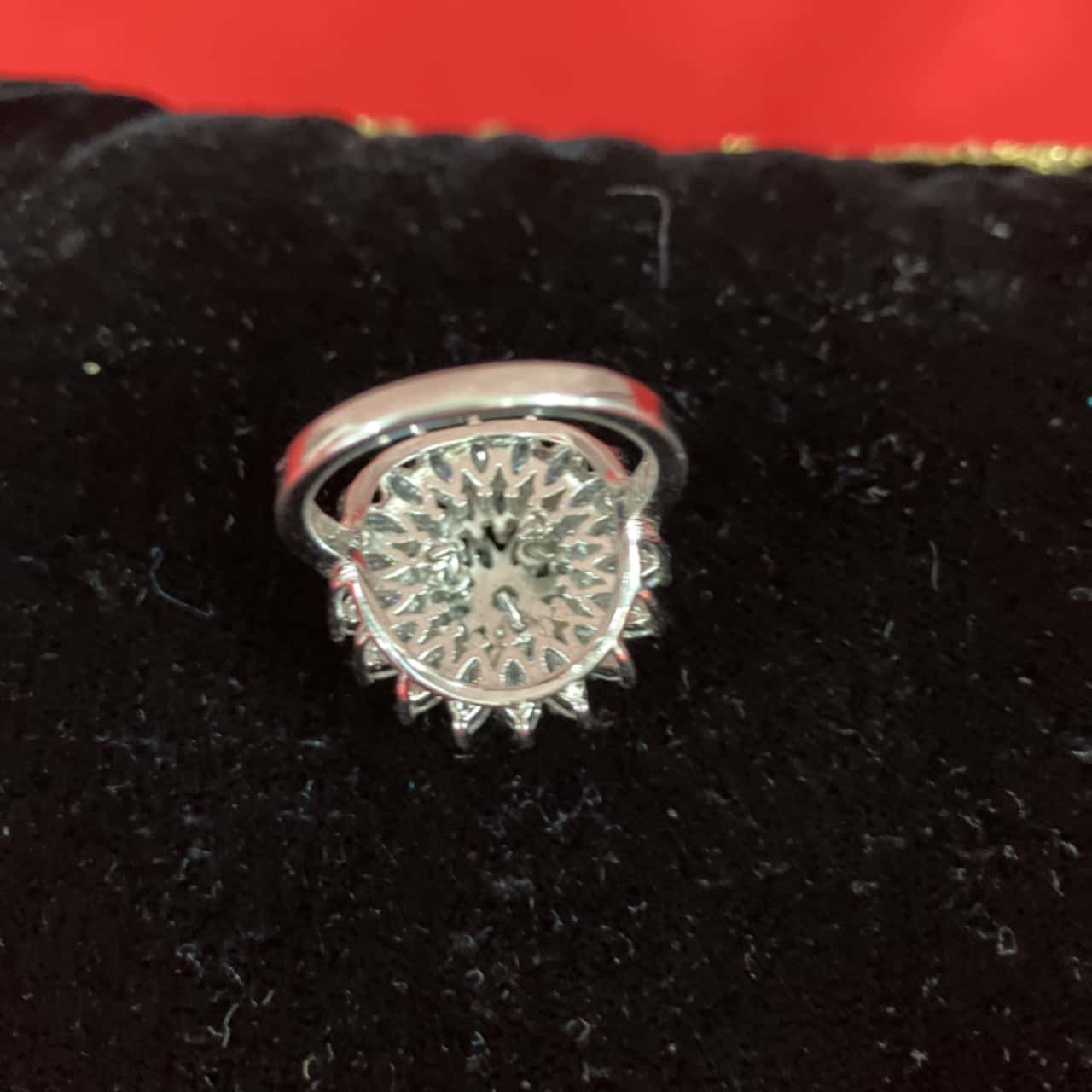 Women's Diamante Three Circle Layer Ring (s)
