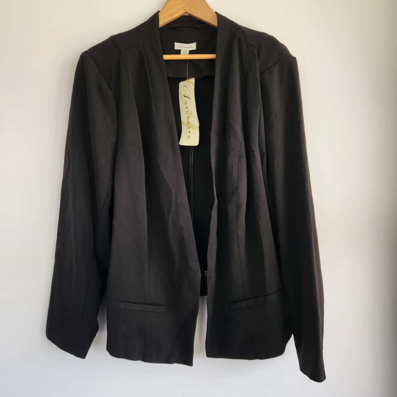 Autograph Black Career Jacket Plus Size 22(s)