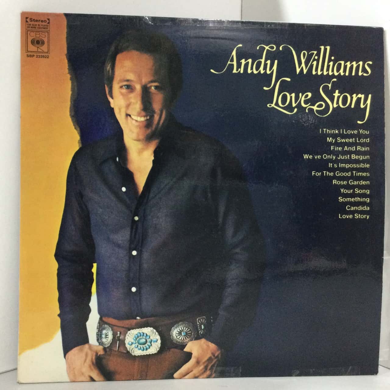 Love Story by Andy Williams Record
